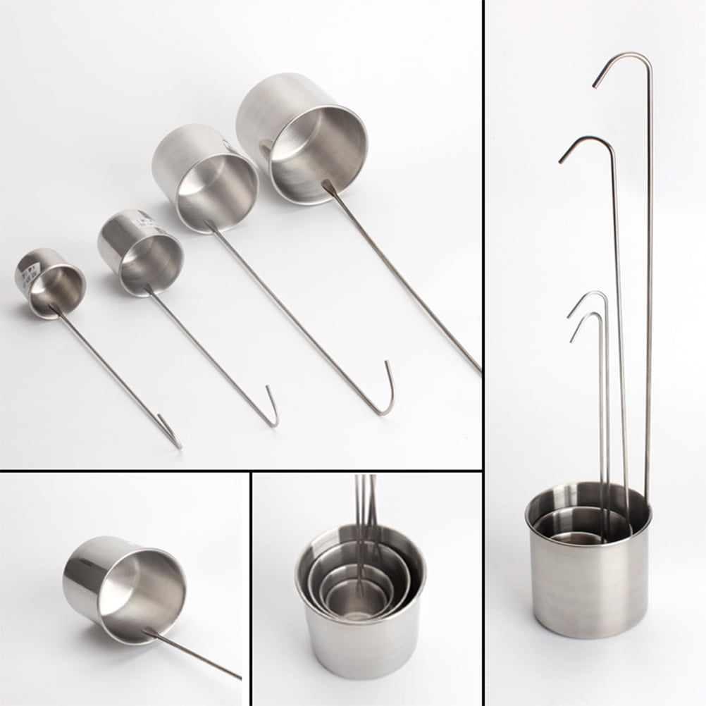 Masteelf 4PCS Stainless Steel Wine Dipper Measuring Cup Multi Function ...