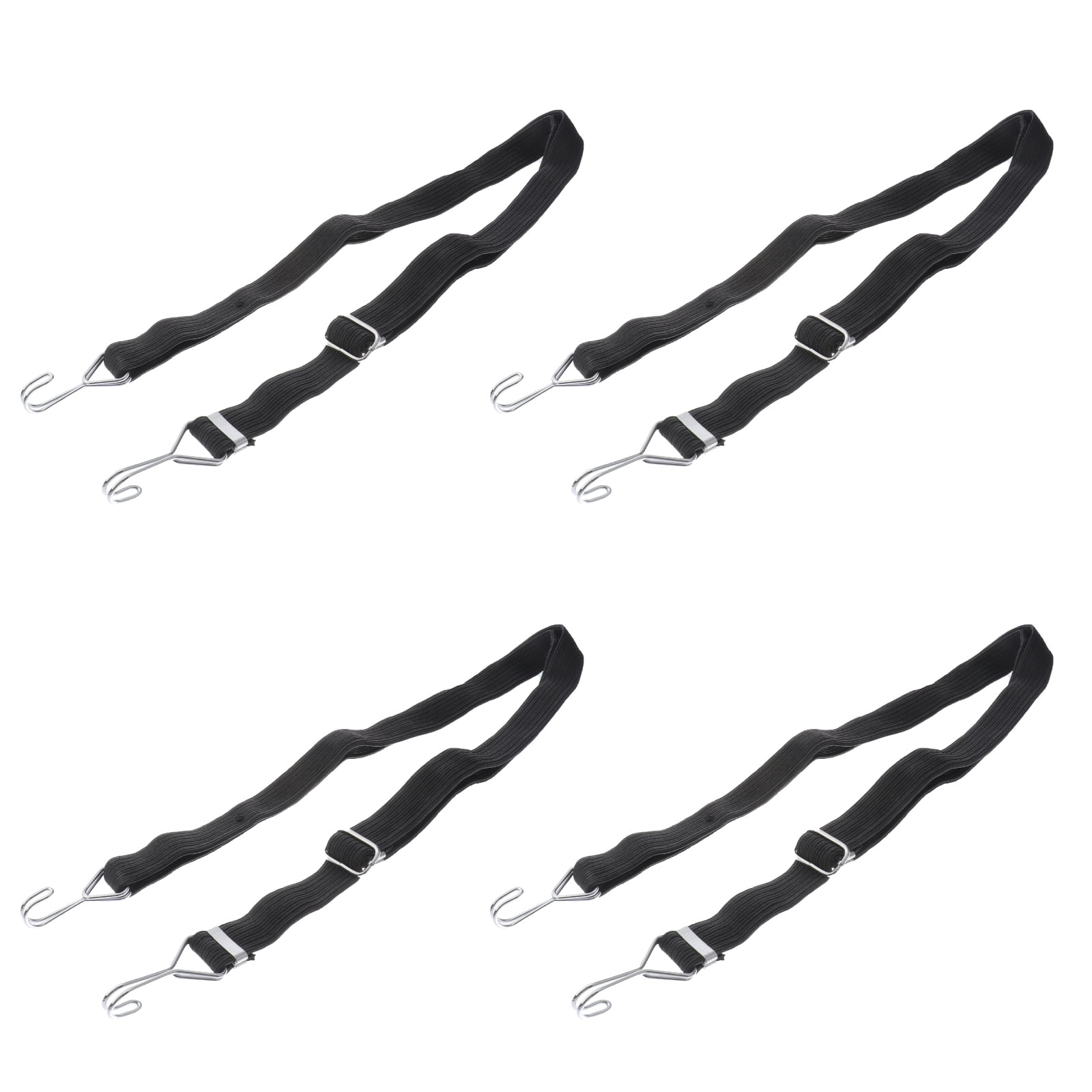 Masteelf 4Pcs Black Binding Straps For Cargo Strap Heavy Duty 200x3cm ...