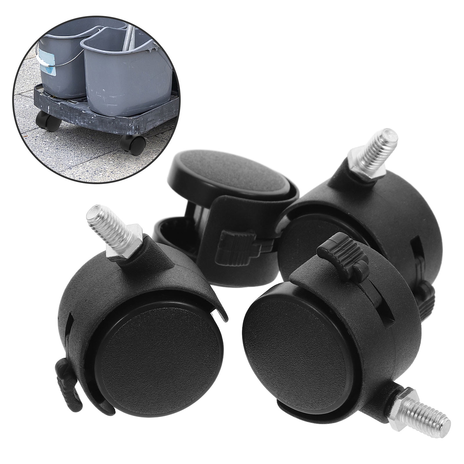 Masteelf 4Pcs Office Chair Caster Replacement Wheels Game Chair Wheel ...