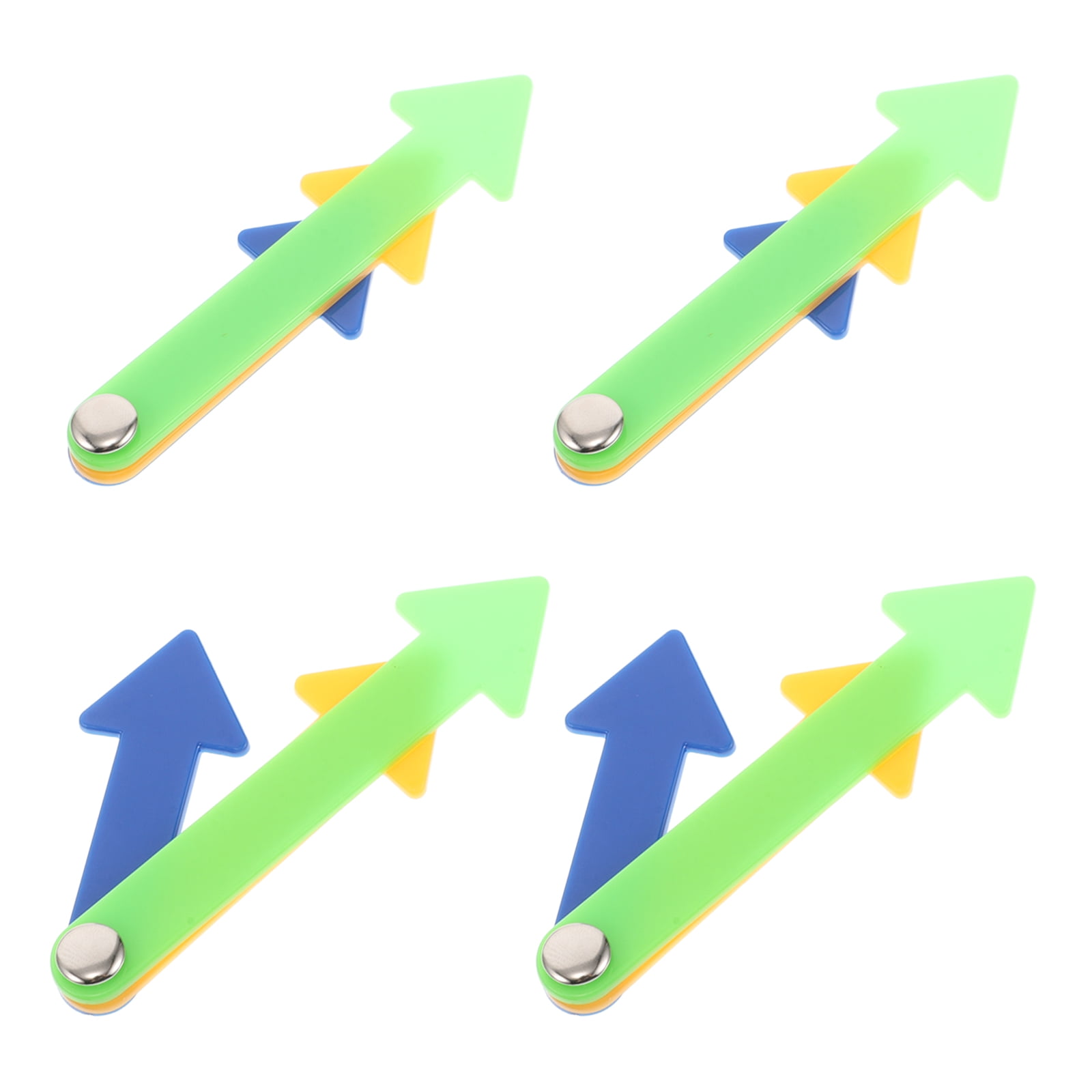 Masteelf 4Pcs Plastic Clock Parts for DIY Clock Watch Projects Teaching ...