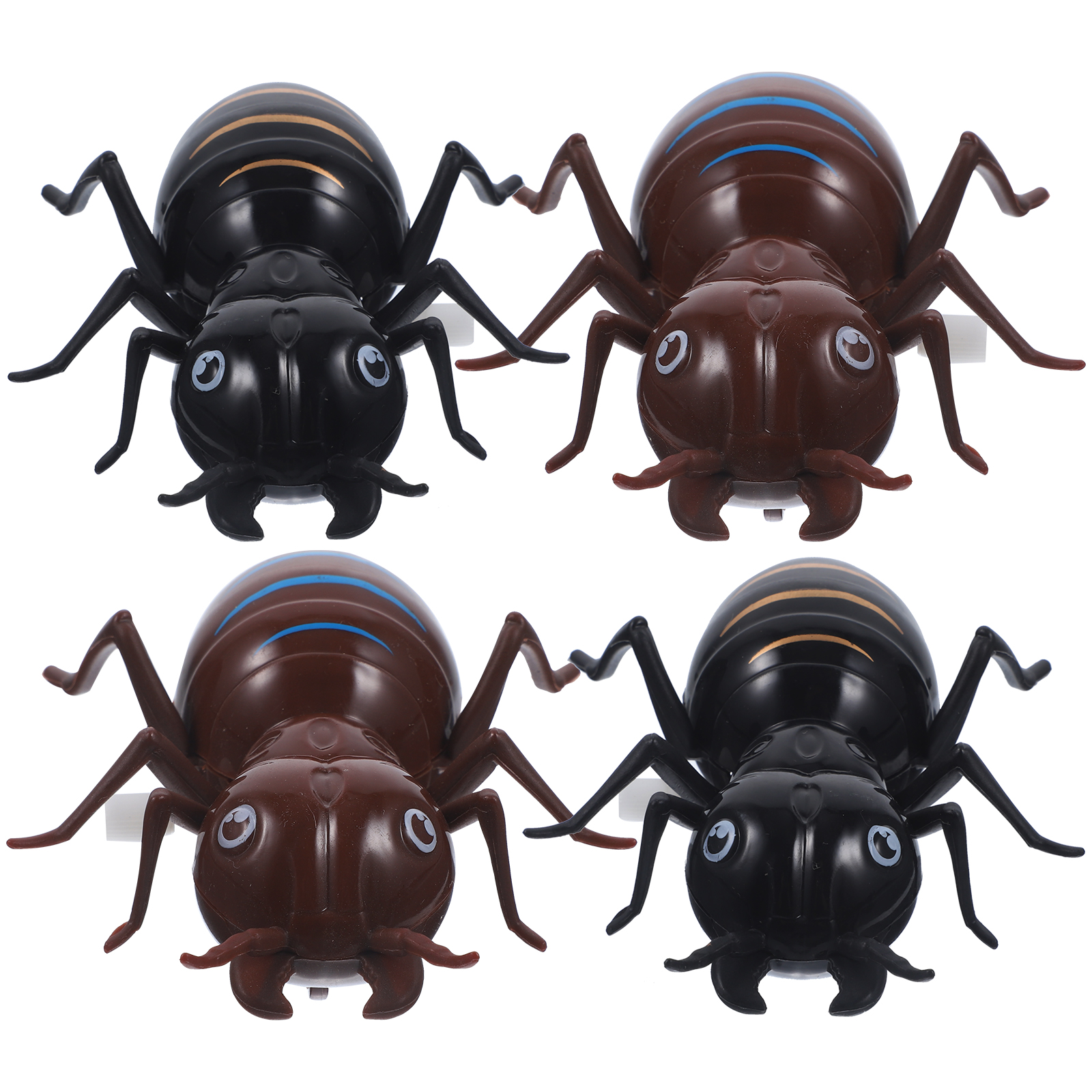Masteelf 4Pcs Simulation Plastic Spider Ant Party Scene Layout Prank ...