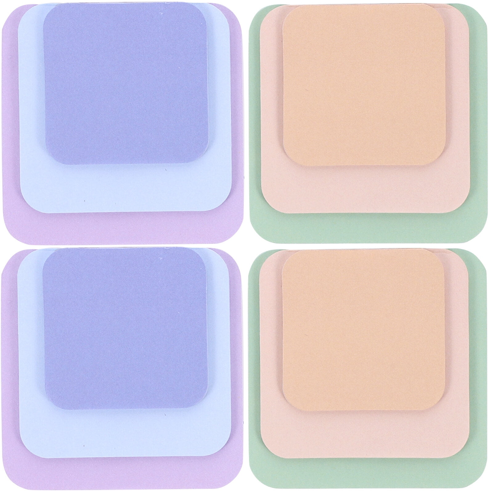 Masteelf 4Pcs Tearable Memo Tabs Lovely Memo Stickers To-do List Memo ...