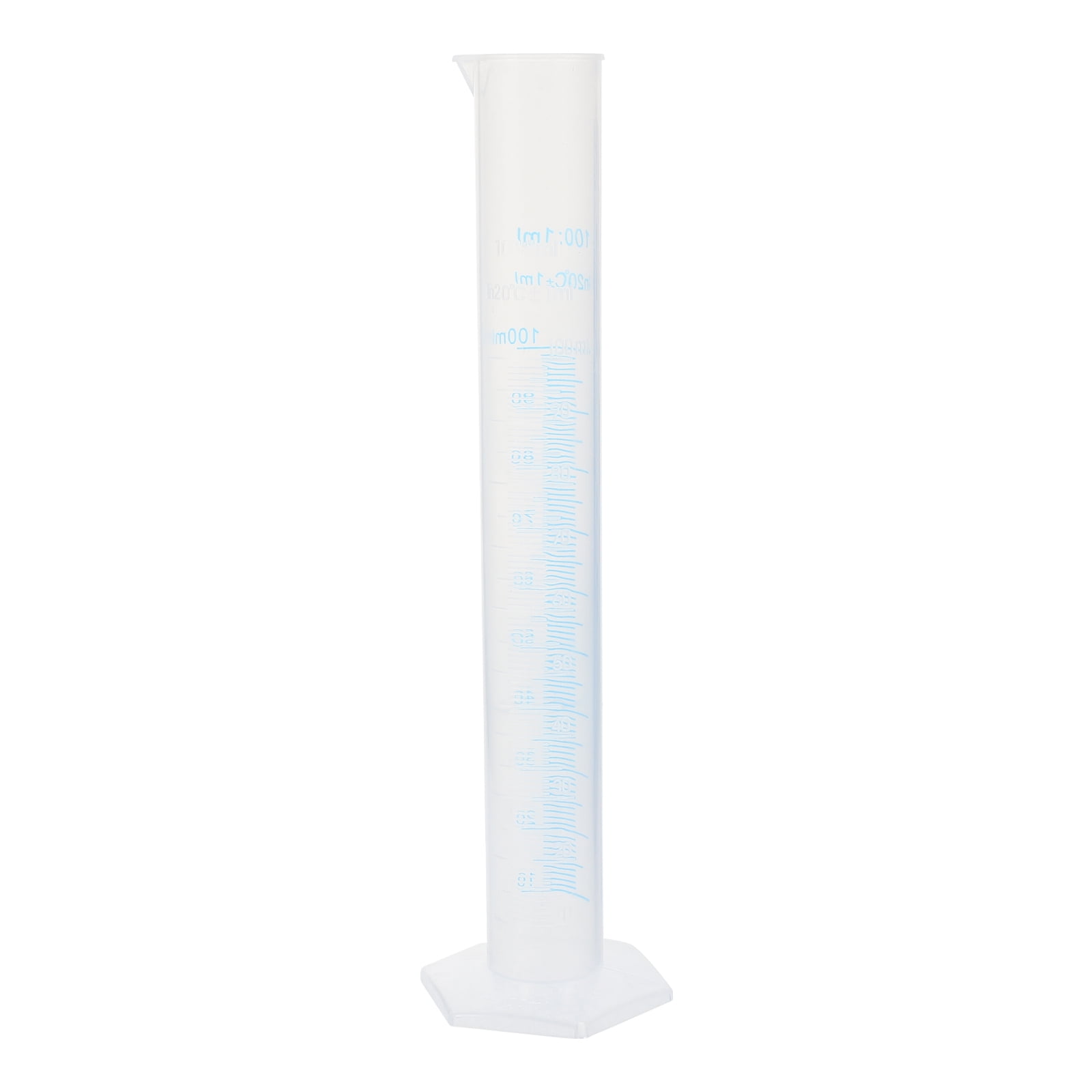 Masteelf 4pcs 100ml Transparent Graduated Cylinder Science Measuring ...
