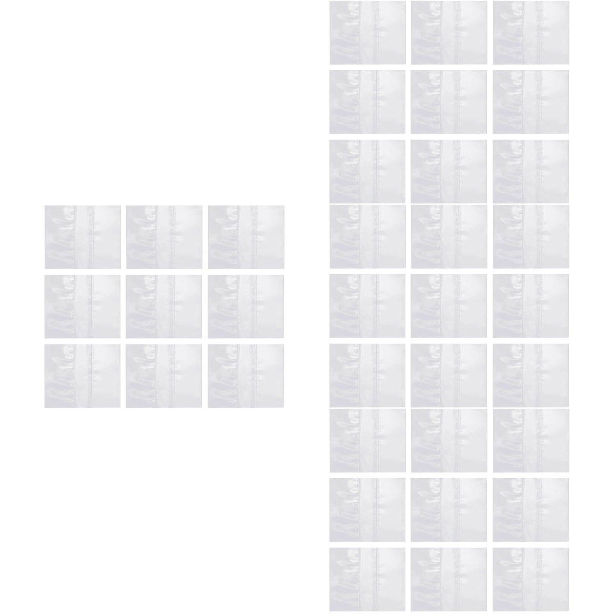 Masteelf 4pcs 500 Clear Perforated Shrink Band for Bottles, Small ...