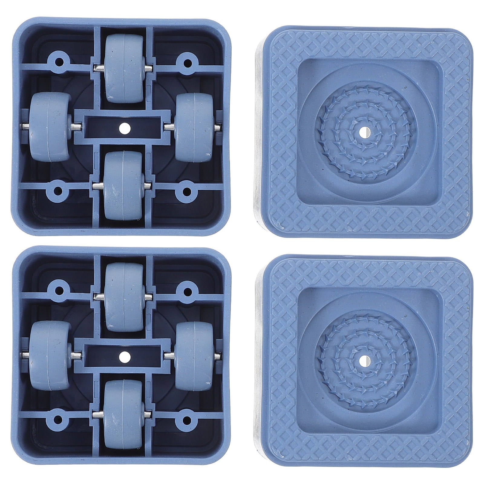 Washer Stabilizer Pads for Home Use Sky-blue Plastic 4pcs Noise ...