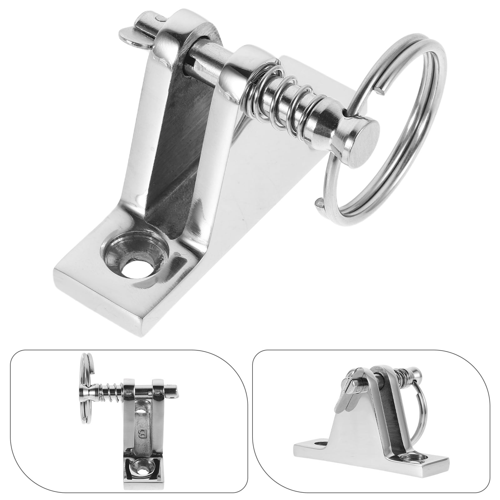 Masteelf 4pcs Bimini Hinge With Stainless Steel Marine Bimini Top ...