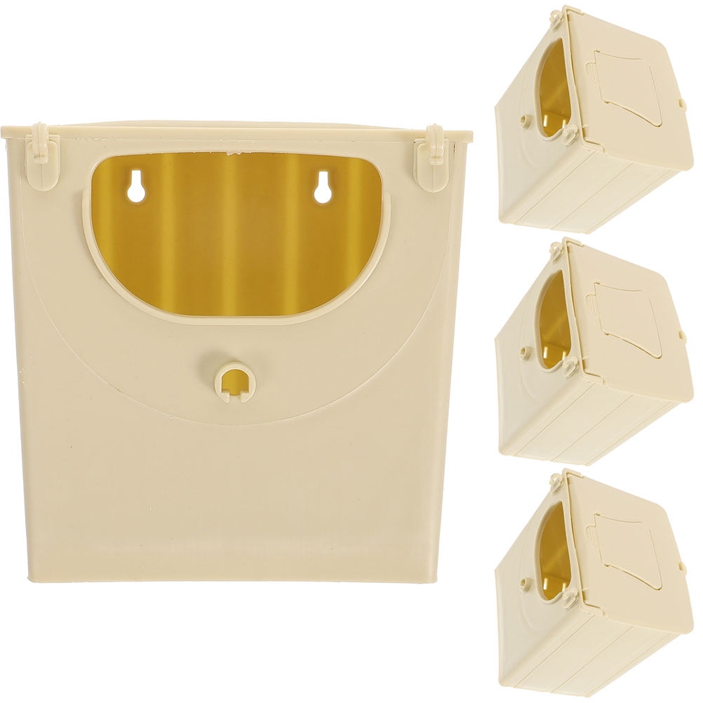 Masteelf 4pcs Bird Cage Breeding Box Plastic Bird Nesting House Finch ...