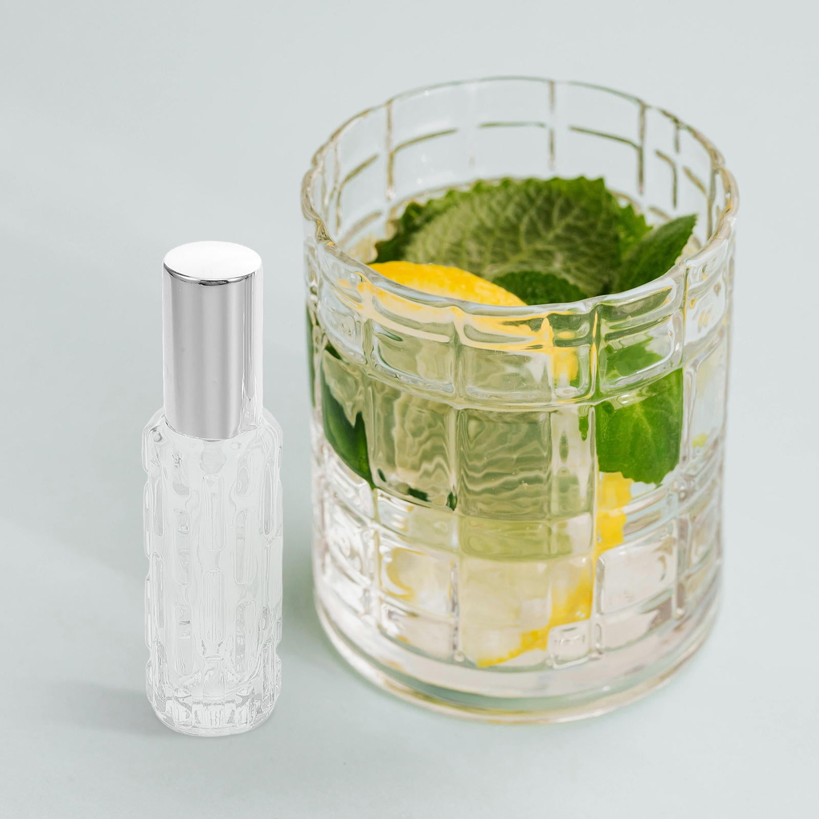 Masteelf 4pcs Bitters Bottle Glass Cocktail Sprayer Crystal Dispenser ...