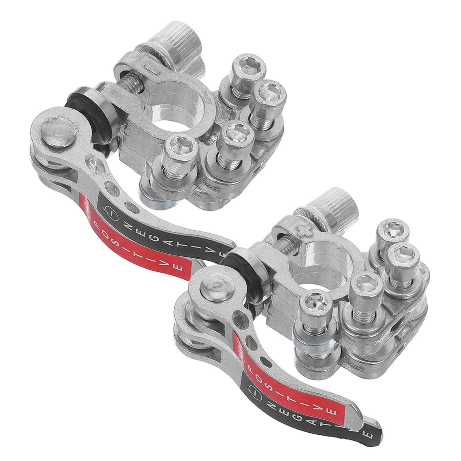 Masteelf 4-Pack Car Battery Terminal Connectors Auto Battery Clips ...