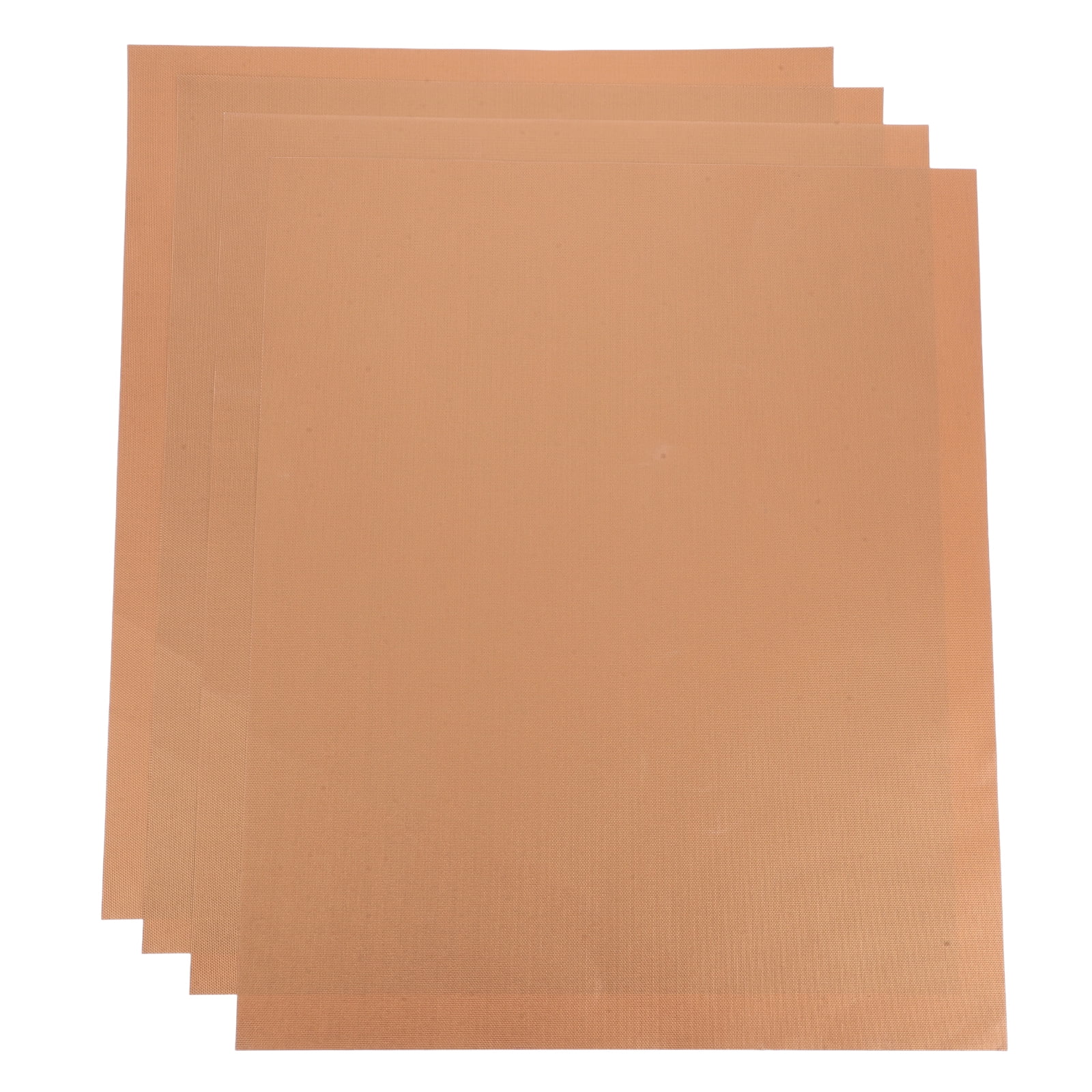 Masteelf 4pcs Copper Color Grill Mats Outdoor Fireproof Grill Mat Grill ...