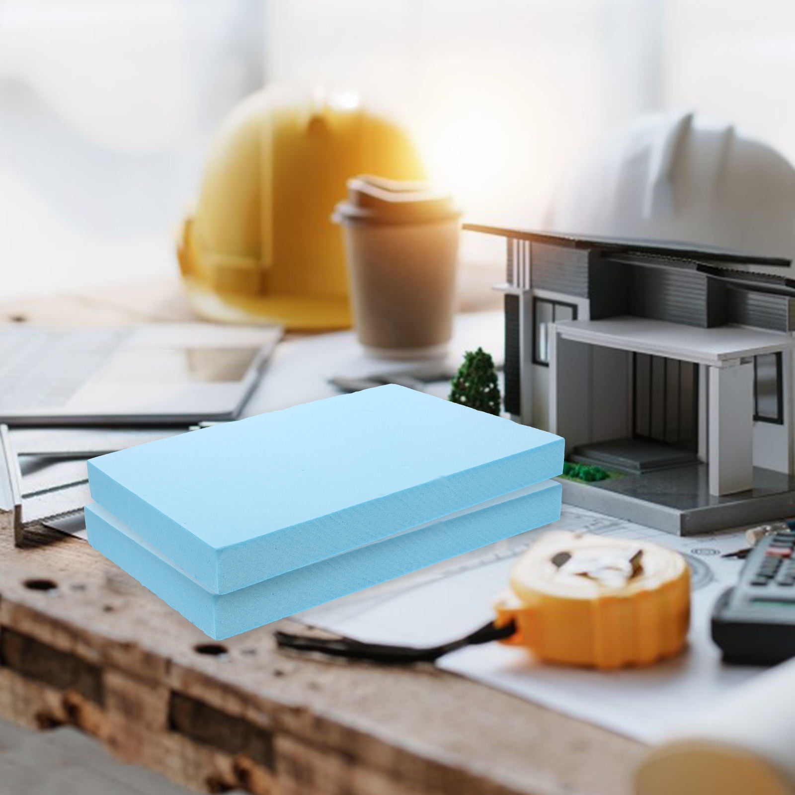 Masteelf 4pcs Craft Foam Blocks Polystyrene Rectangle Foam Blocks for ...