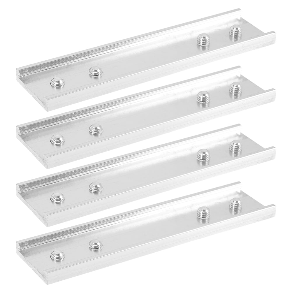 Masteelf 4pcs Curtain Rail Connectors Room Divider Hooks Ceiling ...