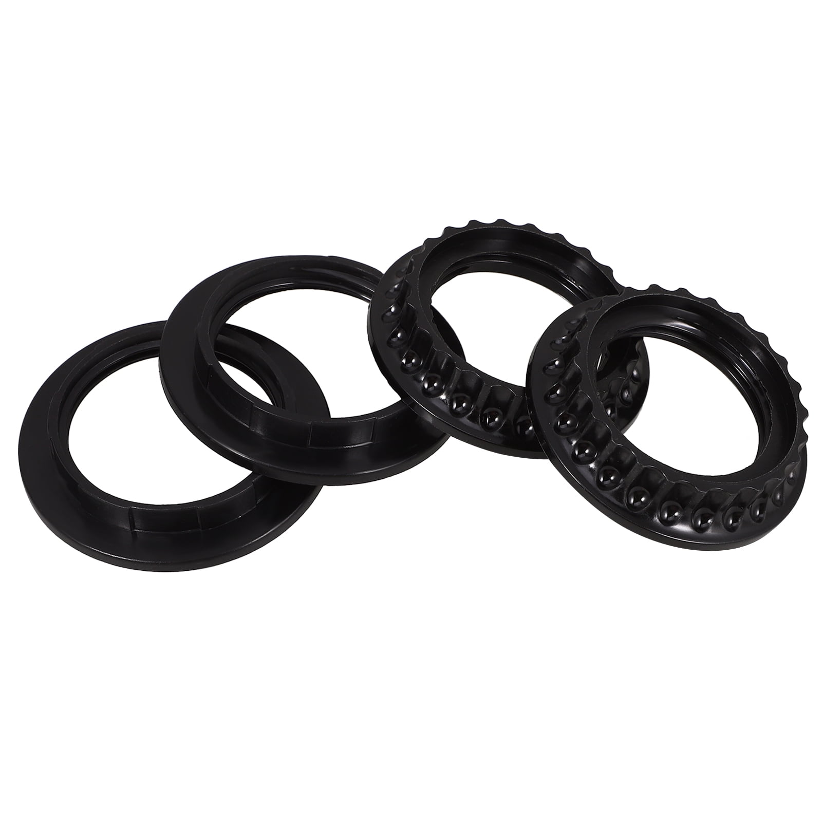 Masteelf 4pcs E26 E27 Light Socket Shade Rings Lamp Shade Collar Rings ...