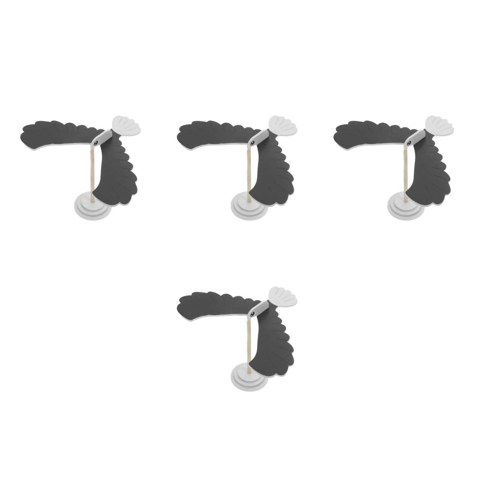 Masteelf 4pcs Eagle Balancing Toy Balance Bird Figure with Base Novelty ...