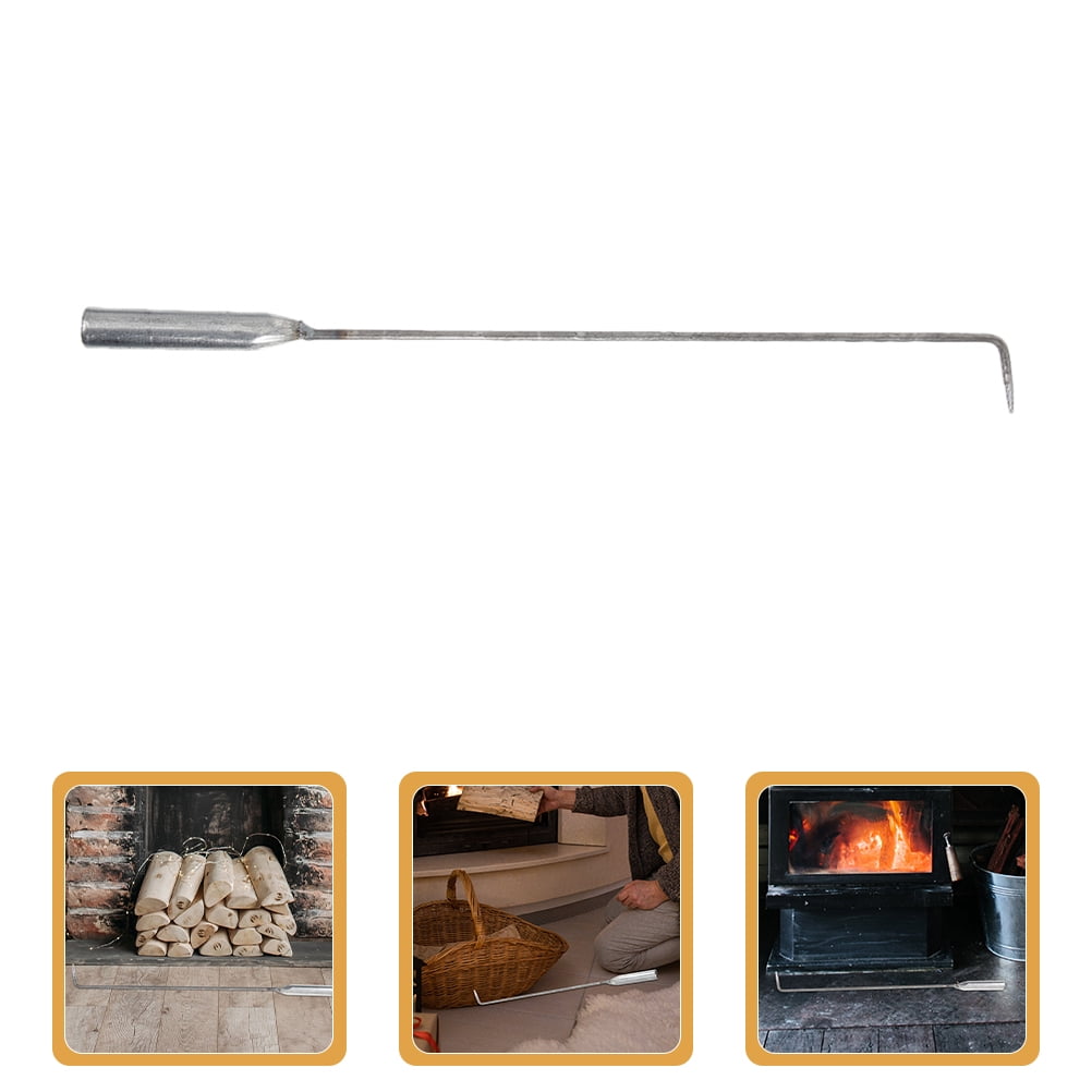 Masteelf 4pcs Extra Long Outdoor Fire Poker Heavy Duty Steel Campfire ...