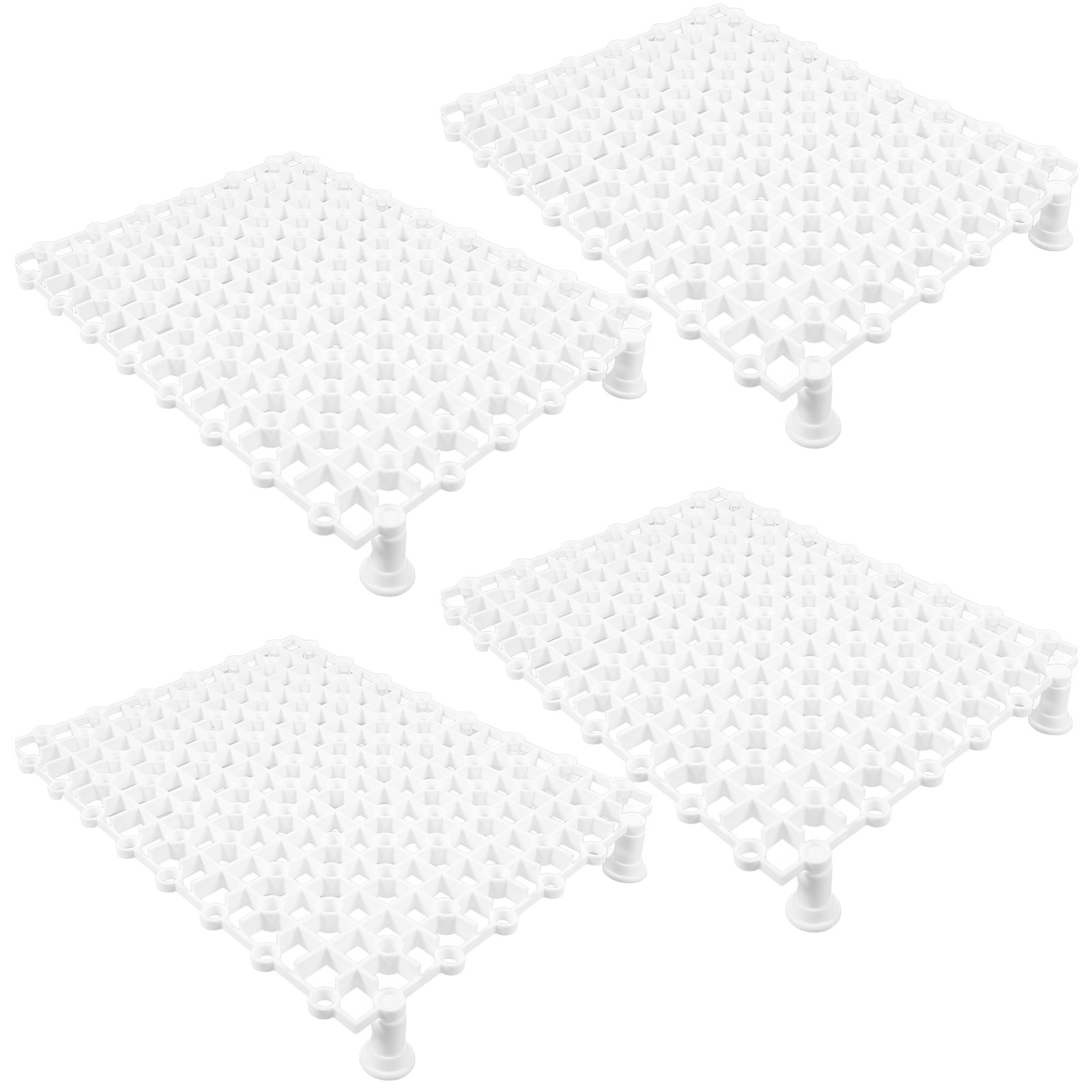 Masteelf 4pcs Fish Tank Bottom Filter Plate Trays Isolate Boards ...