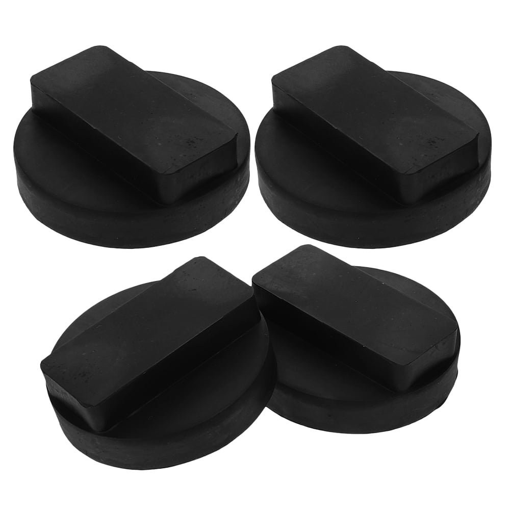 Masteelf 4pcs Floor Jack Pads Car Lift Rubber Pads Trailer Jack Pads ...
