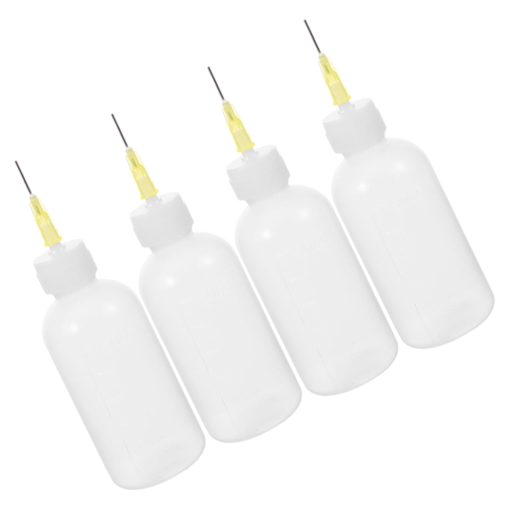 Masteelf 4pcs Glue Squeeze Bottle Liquid Acrylic Paint Bottle Ink ...