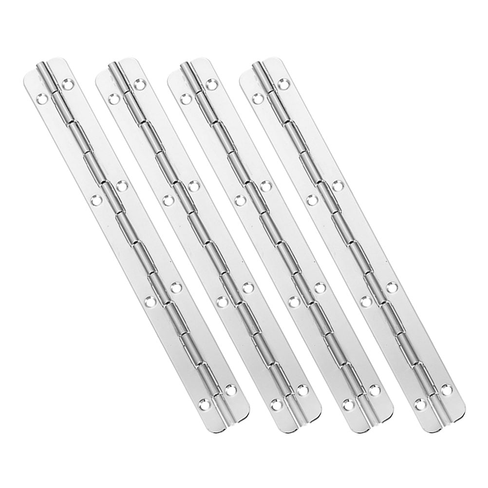 Masteelf 4pcs Stainless Steel Long Piano Hinges Heavy Duty Hinges With ...