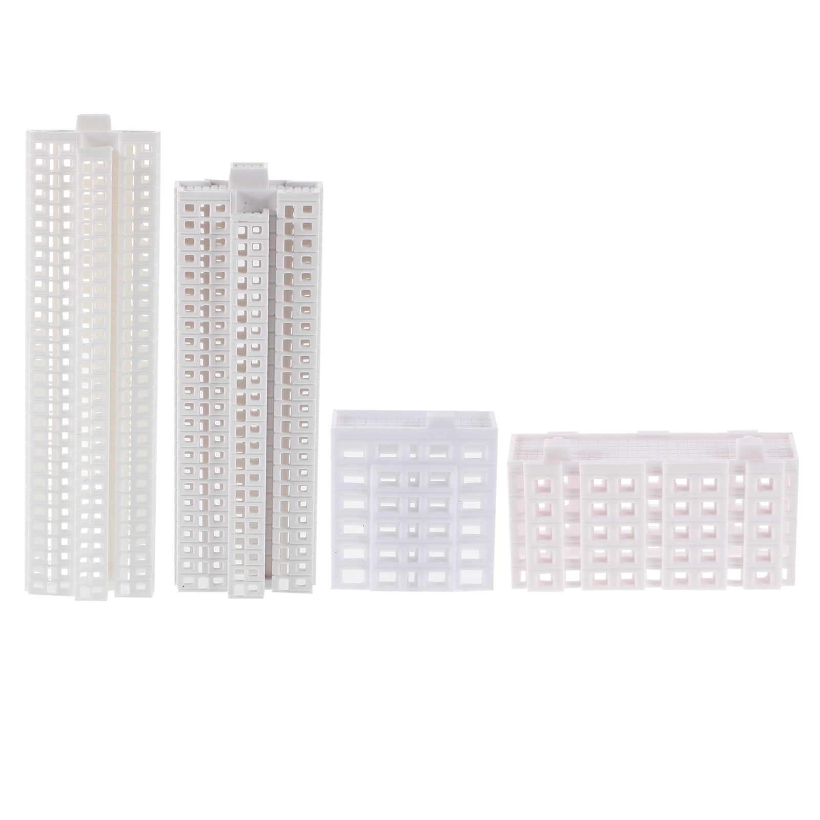 Masteelf 4pcs High-Rise Building Model Diy Sand Table Miniature ...