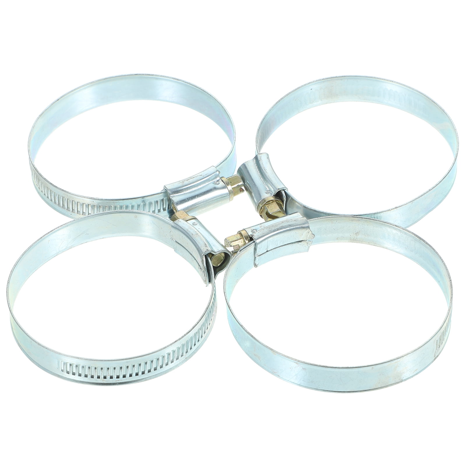 Masteelf 4pcs Hose Clamp 2 Inch Flat Hose Clamp Pool Hose Clamp Metal ...