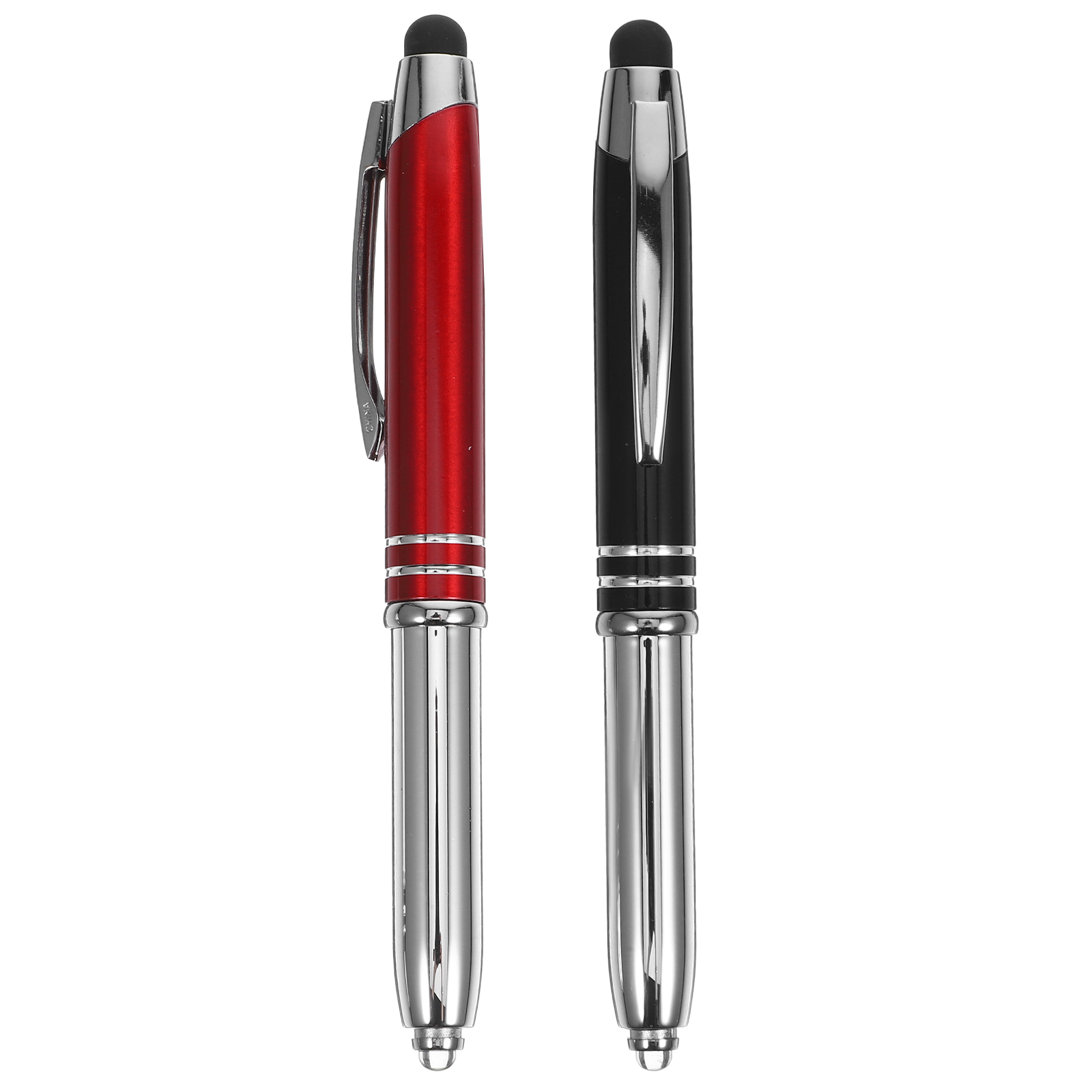 Masteelf 4pcs LED Light Ballpoint Pens with Lighted Tips for Night ...