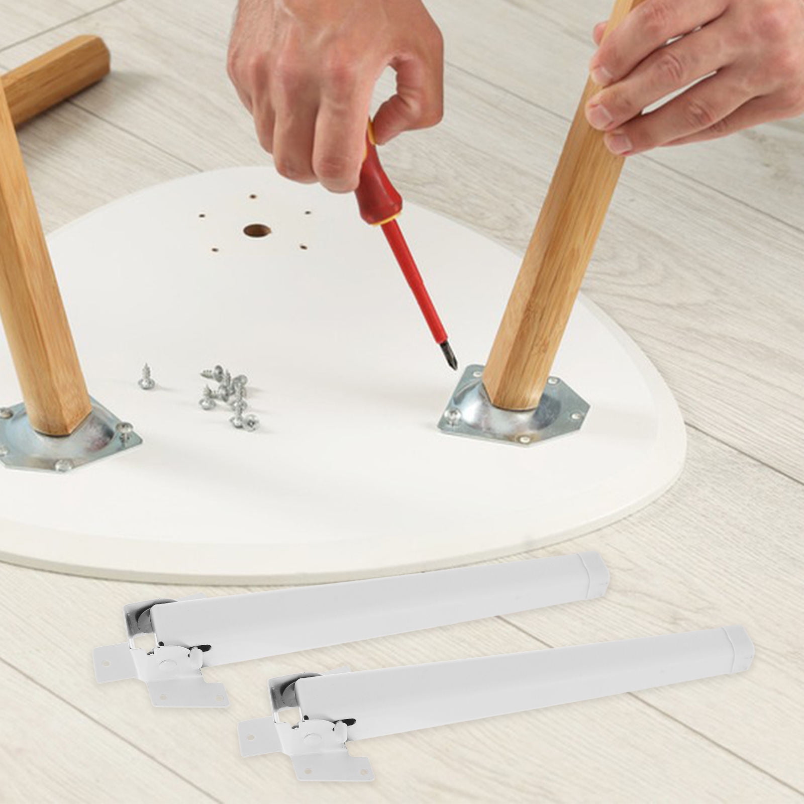 Masteelf 4pcs Laptop Table Leg Folding Table Legs Diy Desk Legs Office ...