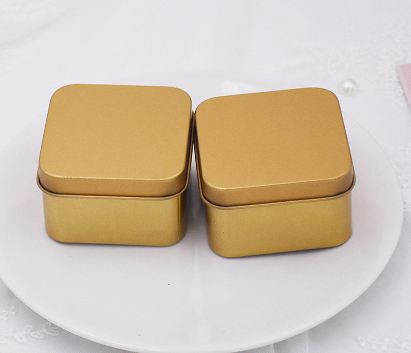 Masteelf 4pcs Large Round Tin Box For Cookie Storage Candy Packaging ...