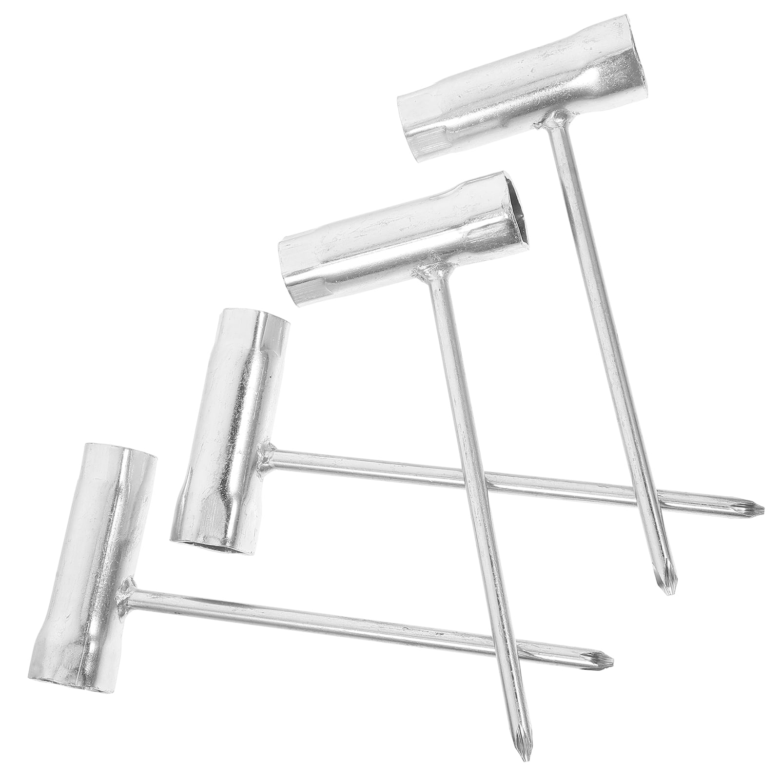 Masteelf 4pcs Lawn Mower Tool Adjustable Wrenches Spark Plug Wrench ...