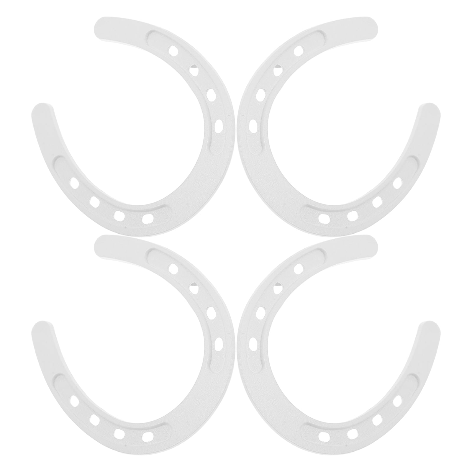 Masteelf 4pcs Metal Horseshoe Party Ornaments Lucky Horseshoe Wedding ...