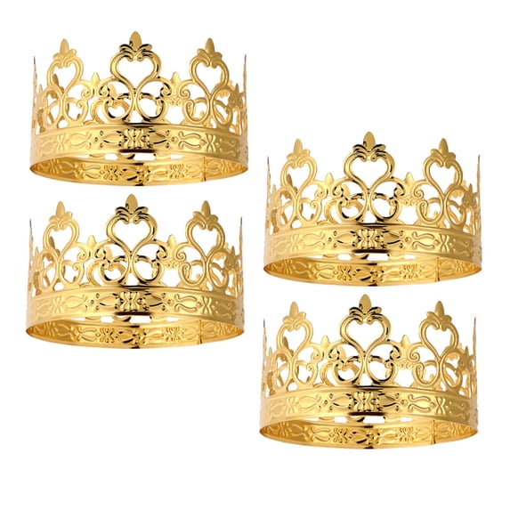 Masteelf 4pcs Mini Tiara Mini Crowns For Flower Arrangements Crown For ...