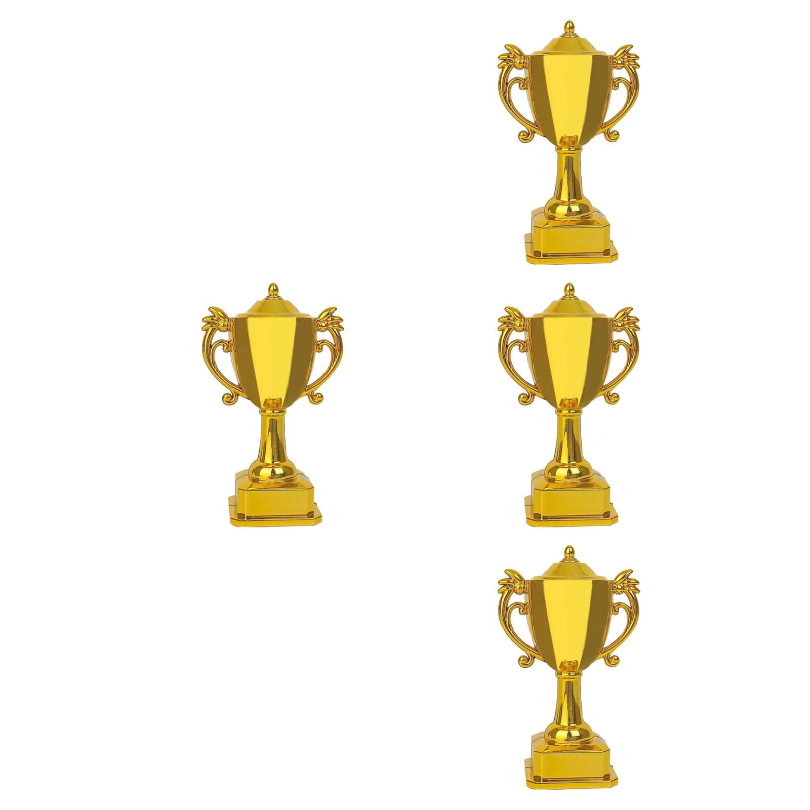Masteelf 4pcs Mini Trophy For Kids Awards Mini Plastic Trophy Statue ...