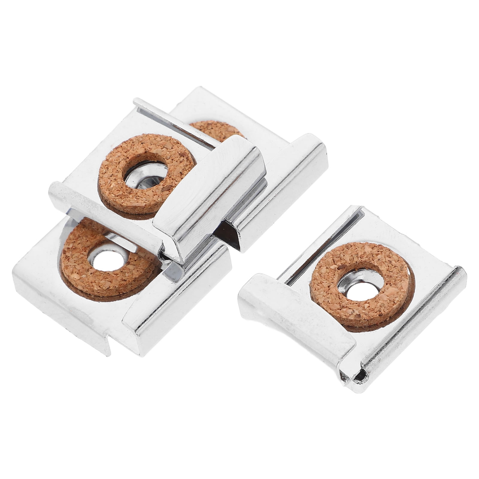 Masteelf 4pcs Mirror Hanging Kit Metal Mirror Clips For Wall Mounting ...