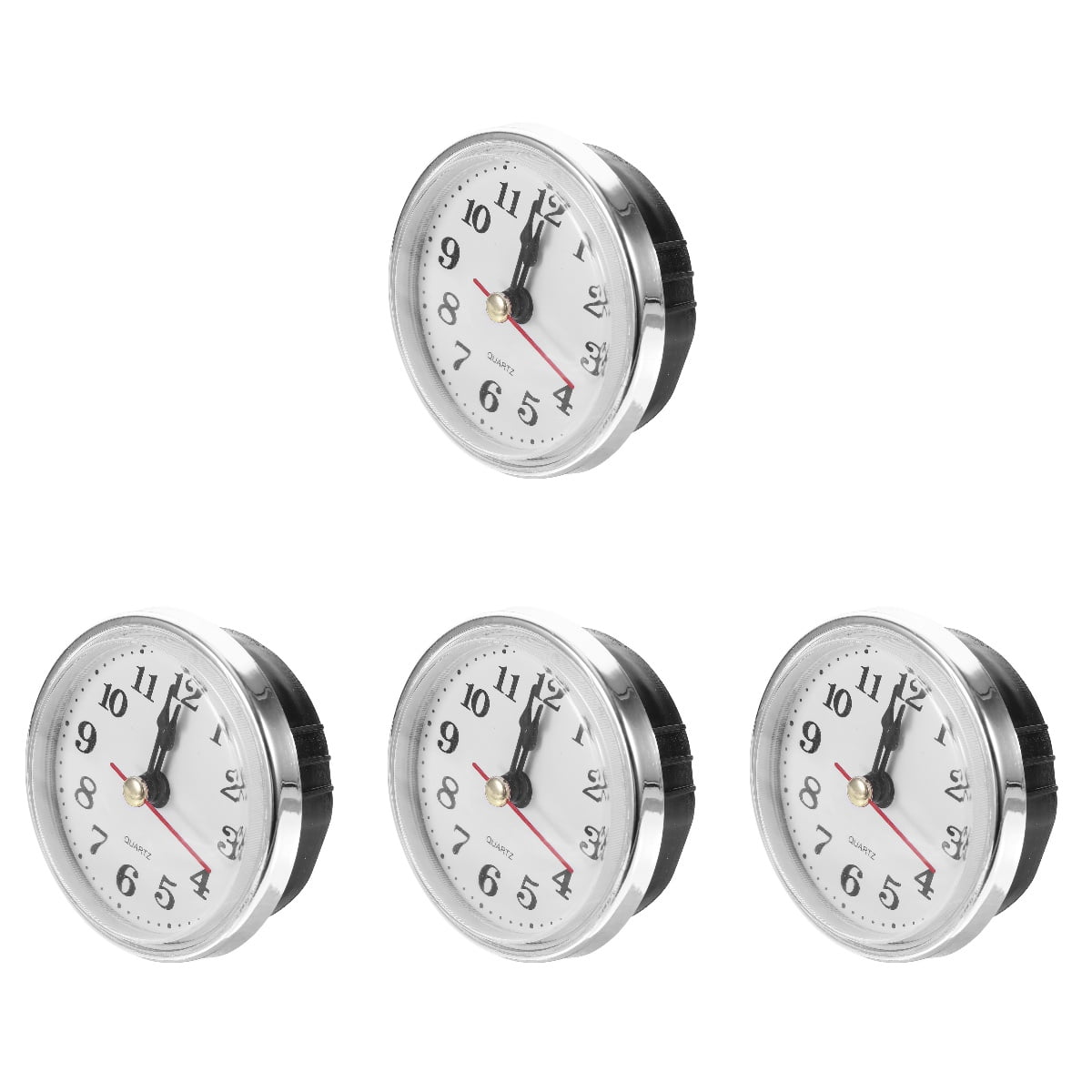 Masteelf 4pcs Number Clock Head Vintage Clock Insert DIY Round Clock ...