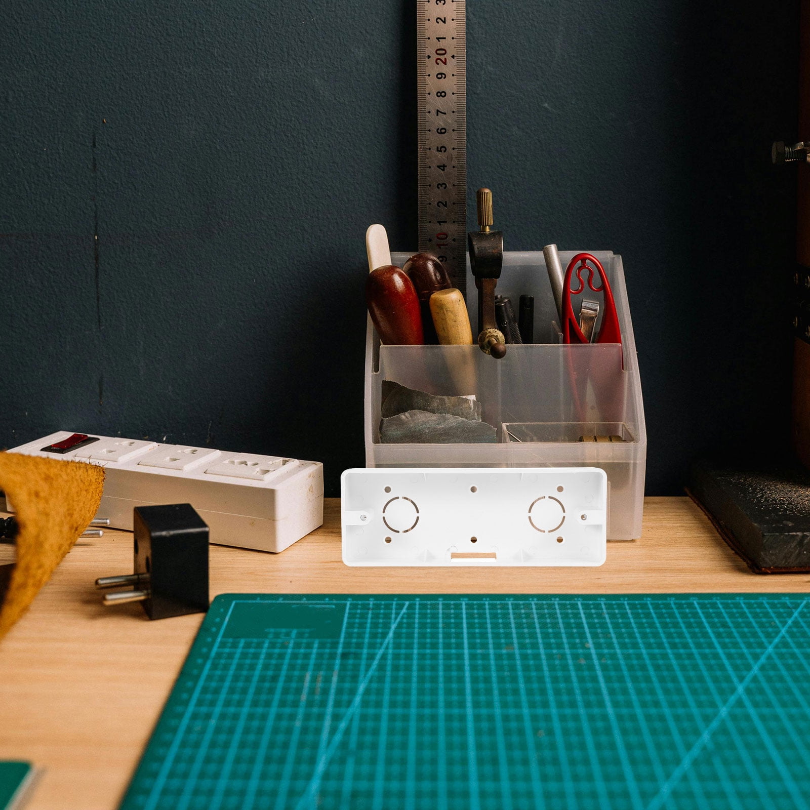 Masteelf 4pcs Outdoor PVC Electrical Junction Box Easy Installation ...