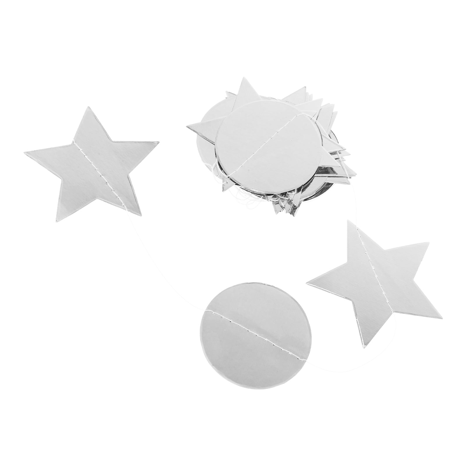 Masteelf 4pcs Party Garland Decoration Round Party Banner Star Party ...