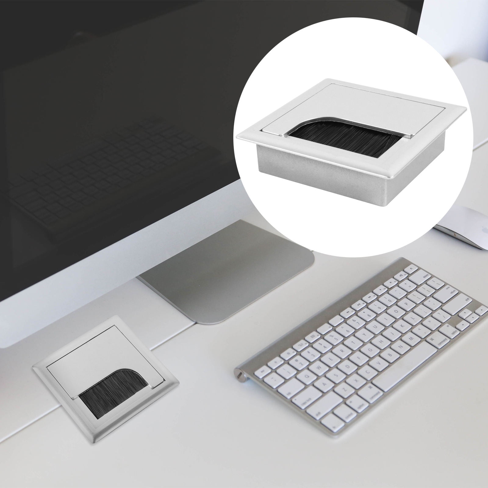 Masteelf 4pcs Plastic Cable Management Box Wire Storage Box ...