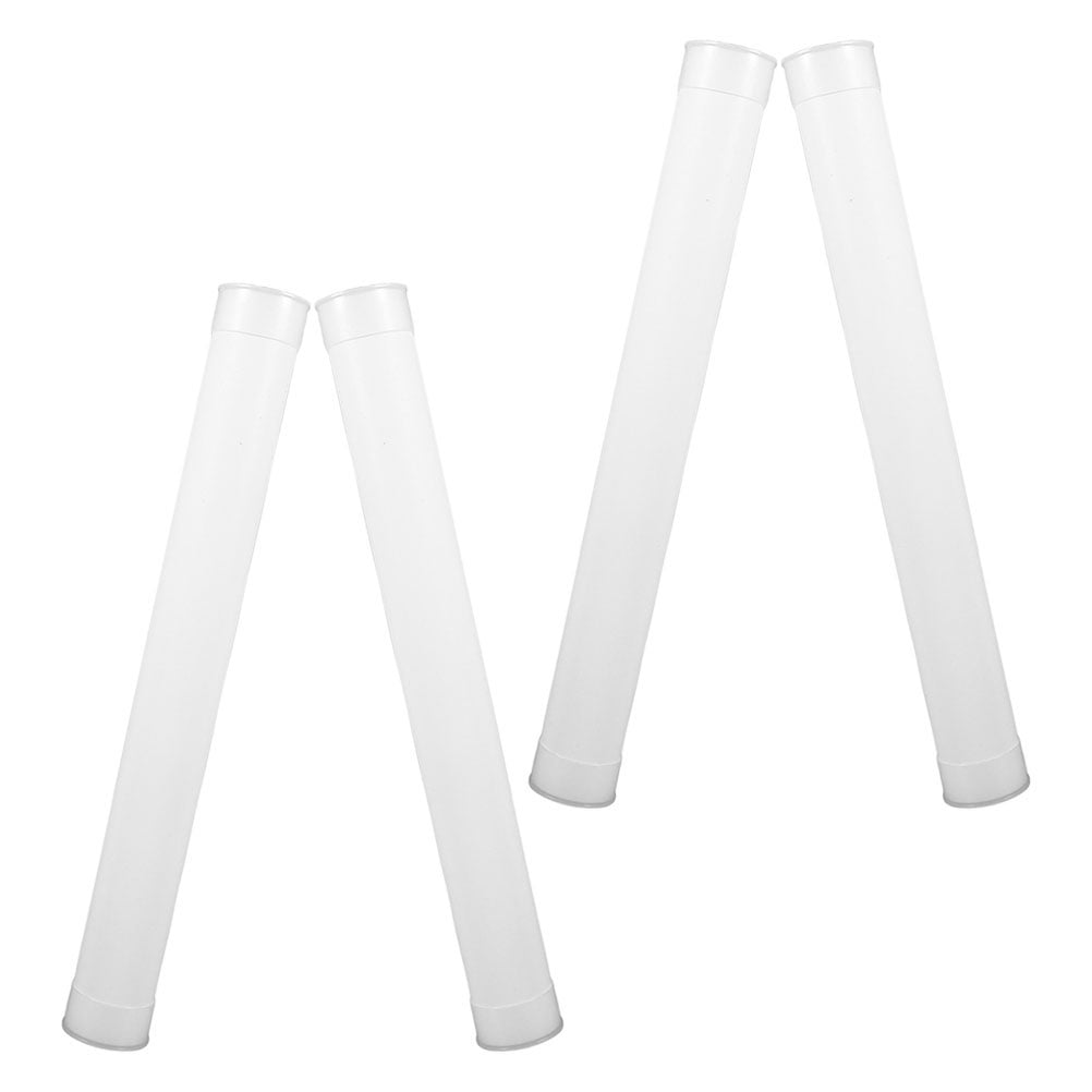 Masteelf 4pcs Plastic Mailing Tube with Lids Round Shipping Poster ...
