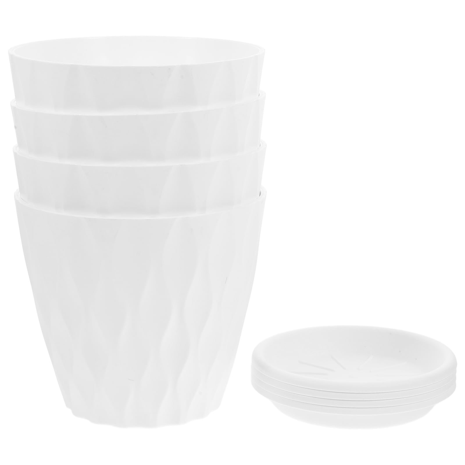 Masteelf 4pcs Plastic Plant Pot Bonsai Planter Pot Plant Nutrient Cups ...