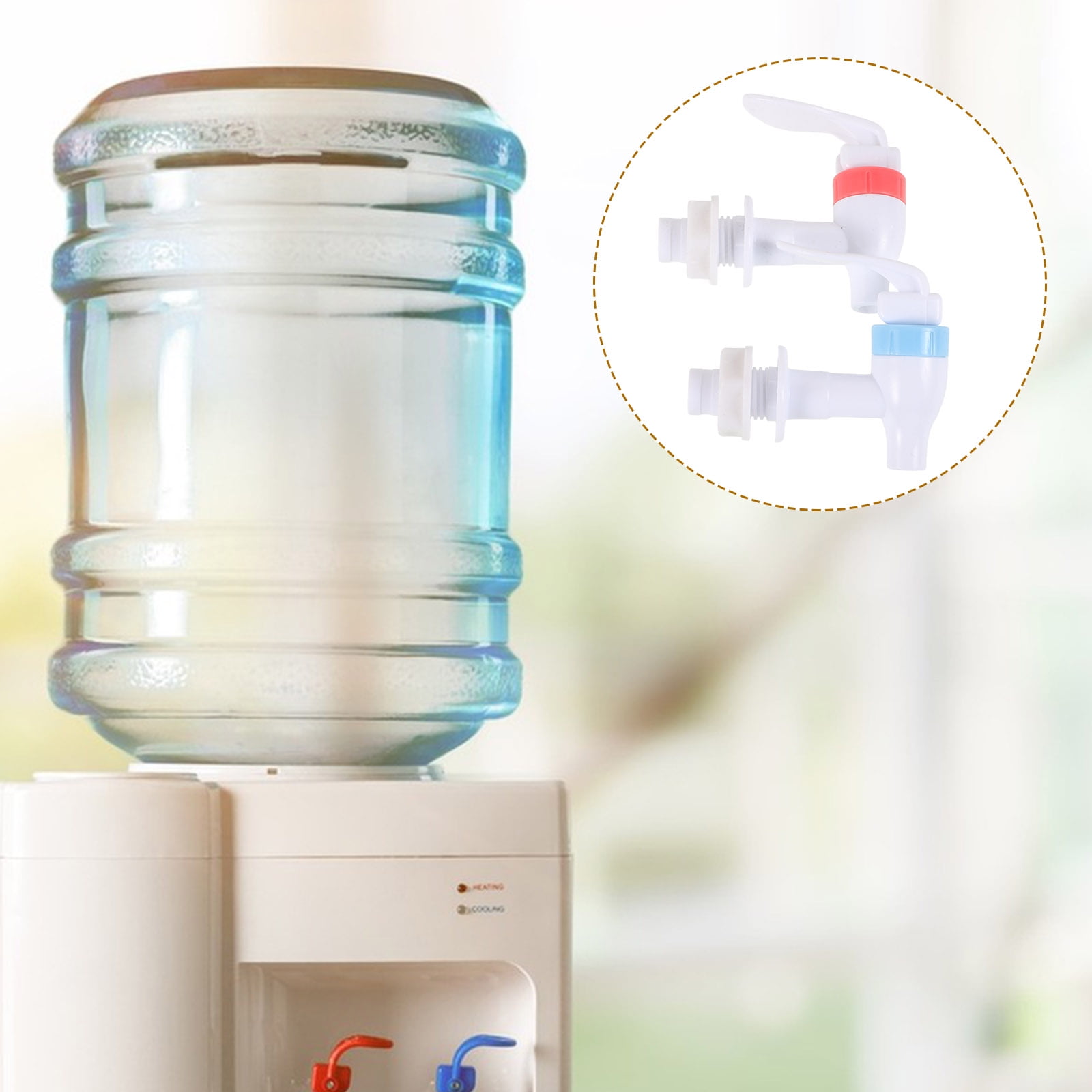 Masteelf 4pcs Plastic Water Dispenser Spigot Drinks Dispenser Faucet ...