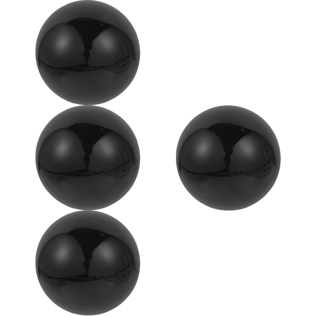 Masteelf 4pcs Reflective Ball Stainless Steel Gazing Ball Garden Yard ...