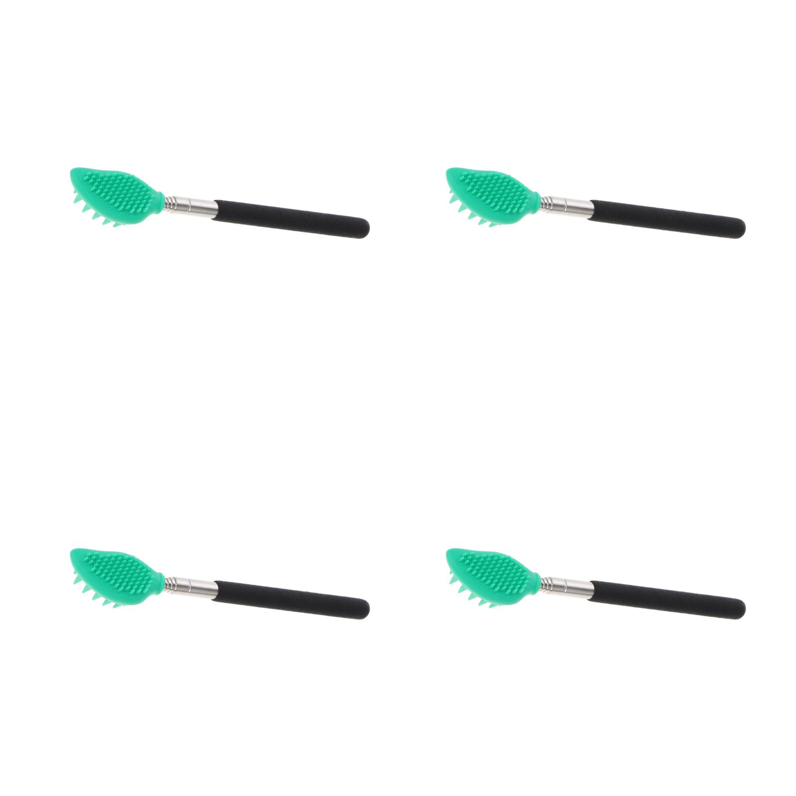 Masteelf 4pcs Retractable Back Scratcher Scalp Massager Extendable ...