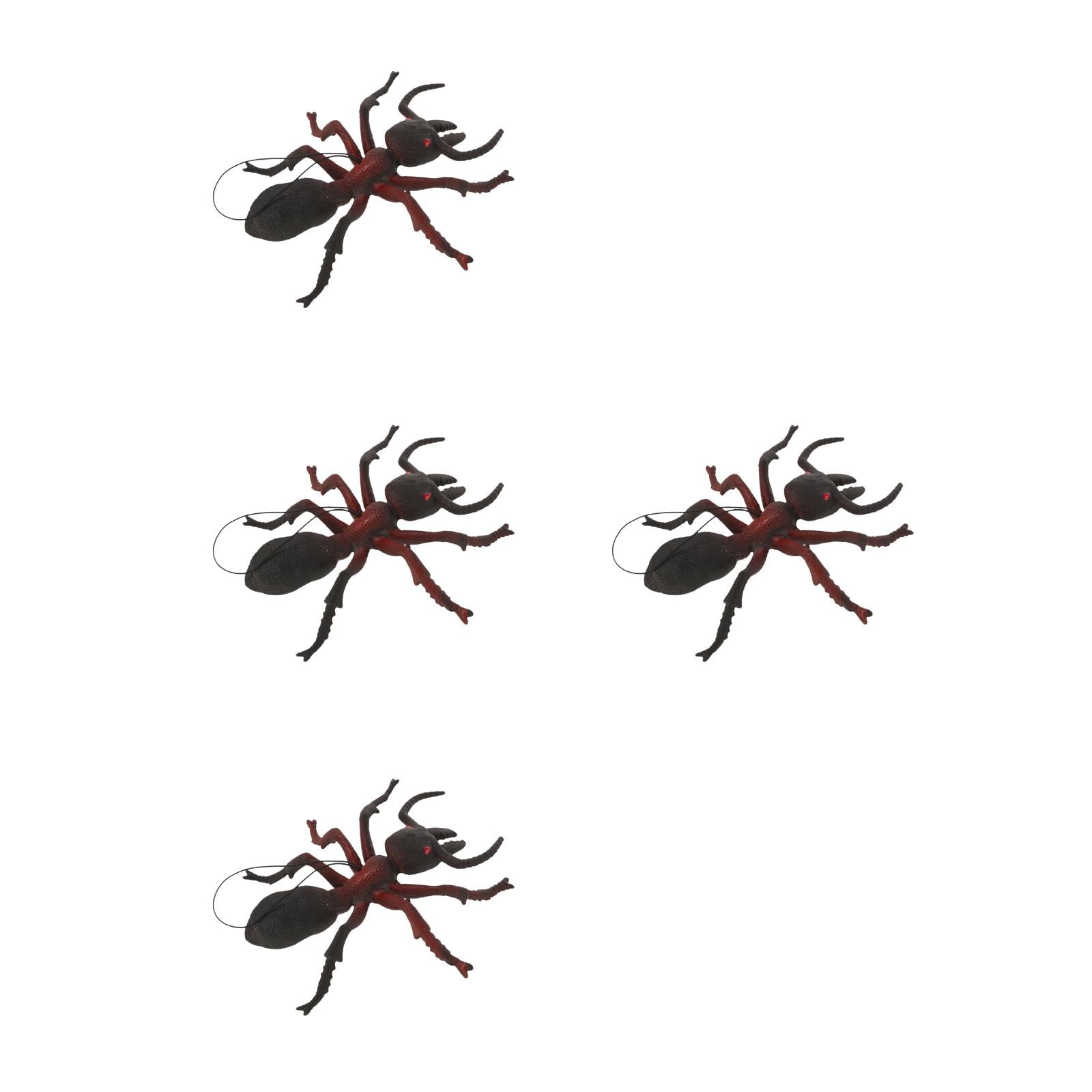 Masteelf 4pcs Simulation Ant Realistic Molding Garden Large Ant Model ...