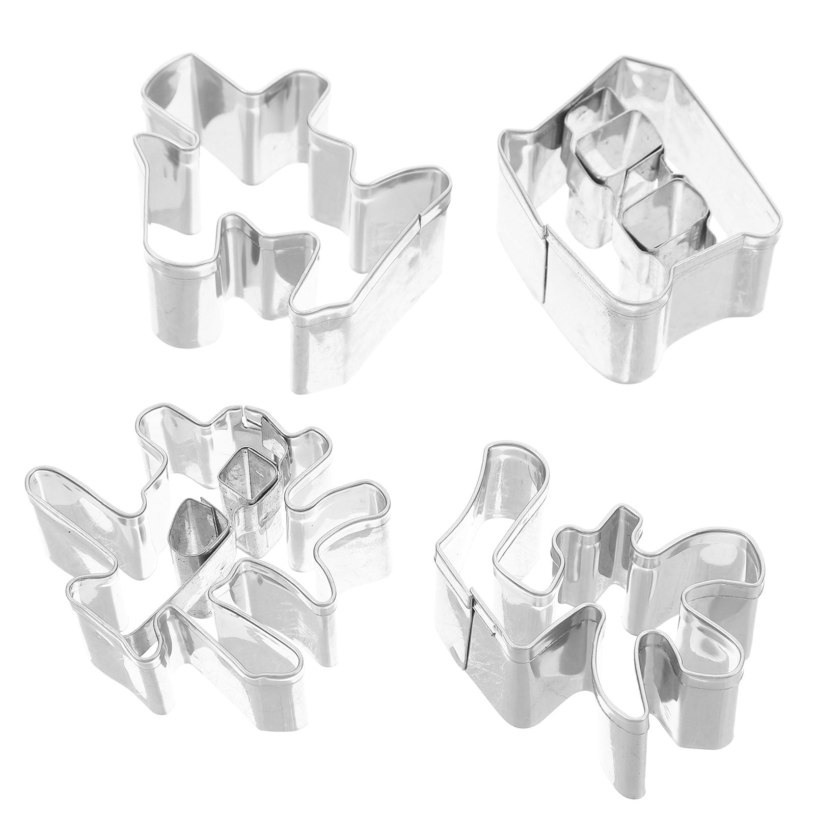 Masteelf Stainless Steel Happy Birthday Cookie Cutter for Chinese ...