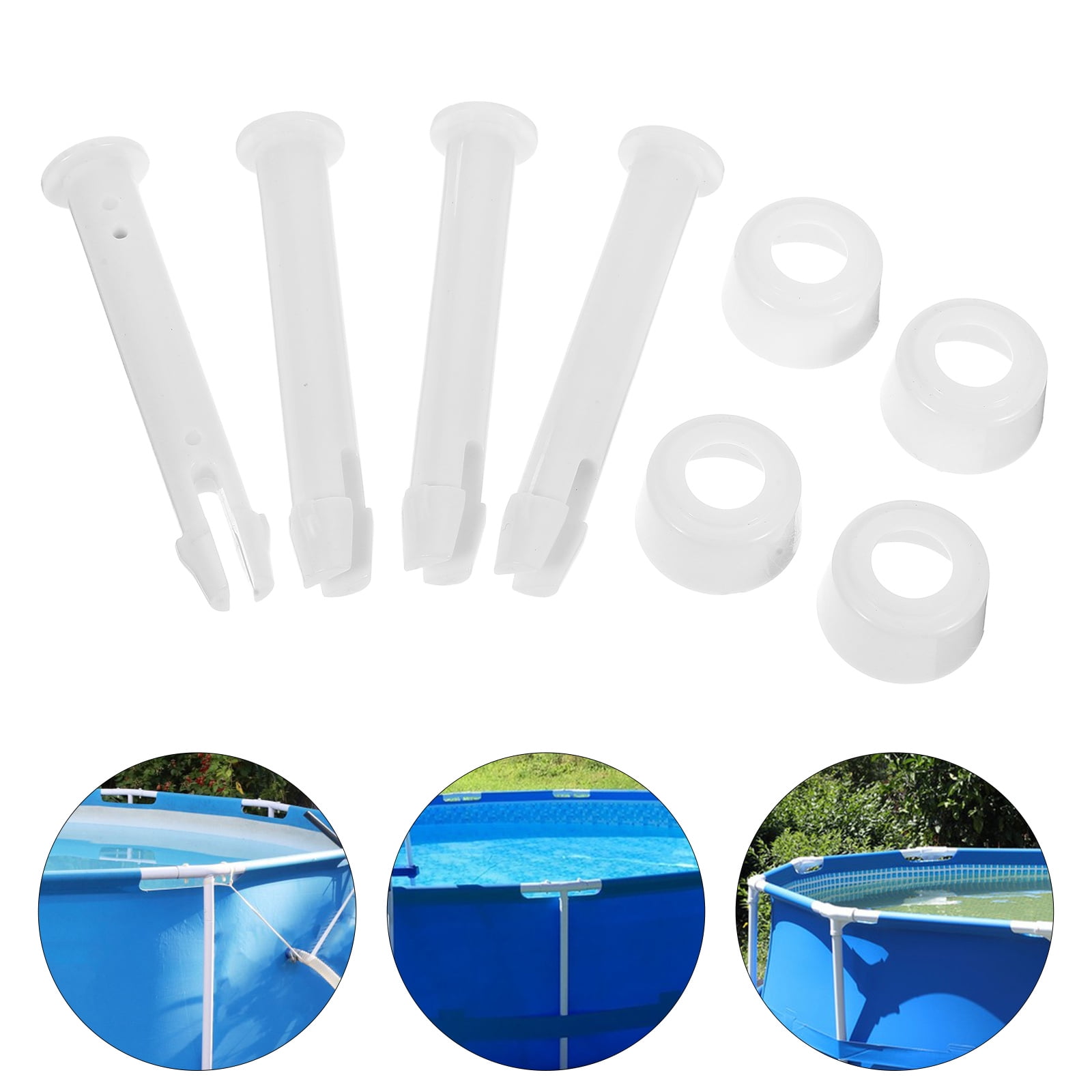Masteelf 4pcs Swimming Pool Fixing Pin Pool Pole Joints Fixing Part ...