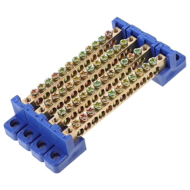Masteelf 4pcs Terminal Block Connector Electrical Terminal Block Wire ...