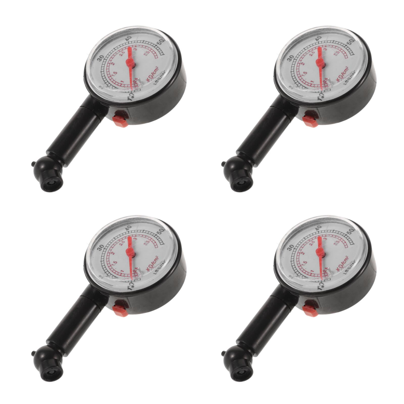 Masteelf 4pcs Tire Gauge Tool High Precision Car Wheel Pressure Gauge ...