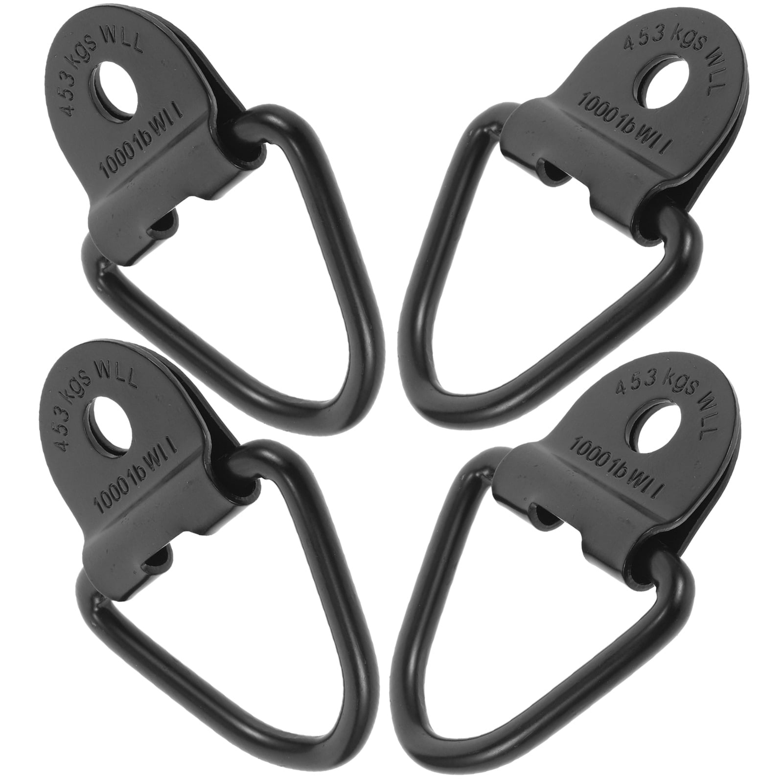 Masteelf 4pcs Trailer Tie Down Anchors Heavy Duty Lashing Rings Bed Tie ...