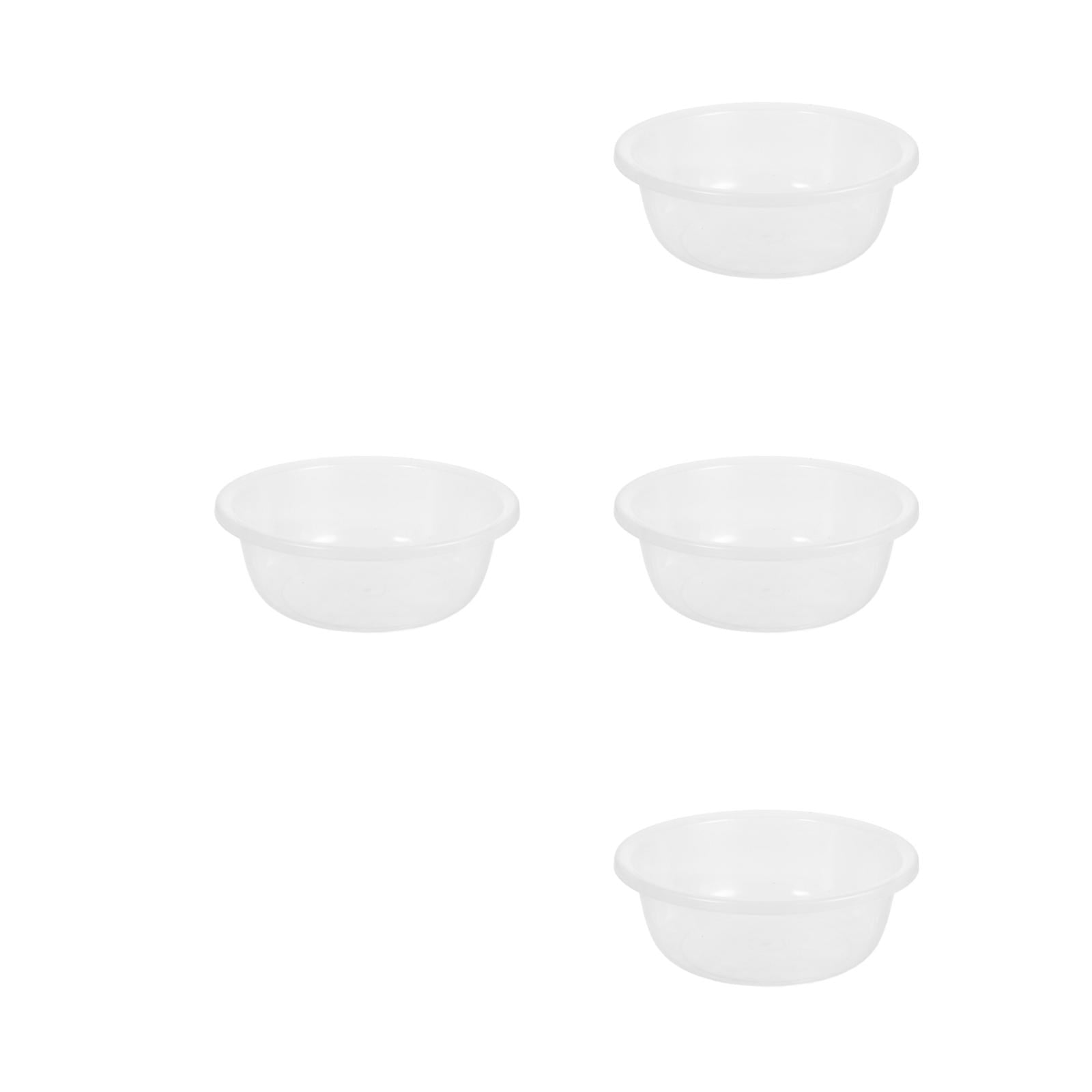 Masteelf 4pcs Transparent Foot Spa Basin for Soaking Feet Kids Clear ...