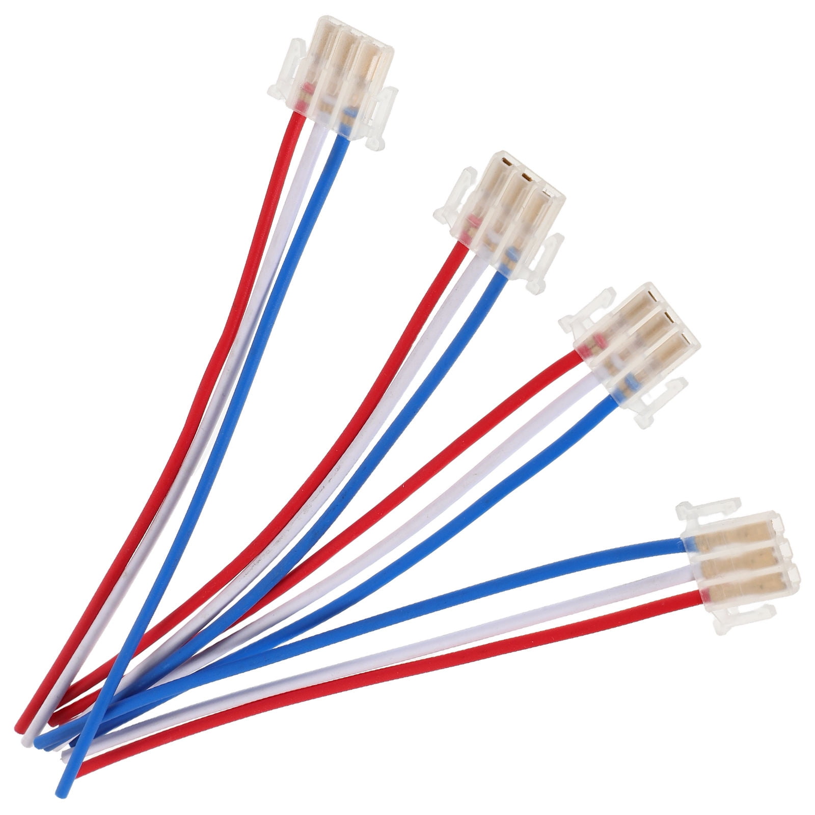 Masteelf 4pcs Universal Motorcycle Light Switch Button Connector Kit ...